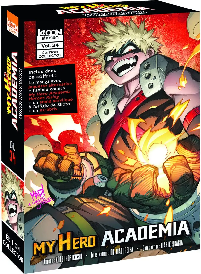 My Hero Academia Tome 34 Collector Bd Fan Comics Votre Boutique